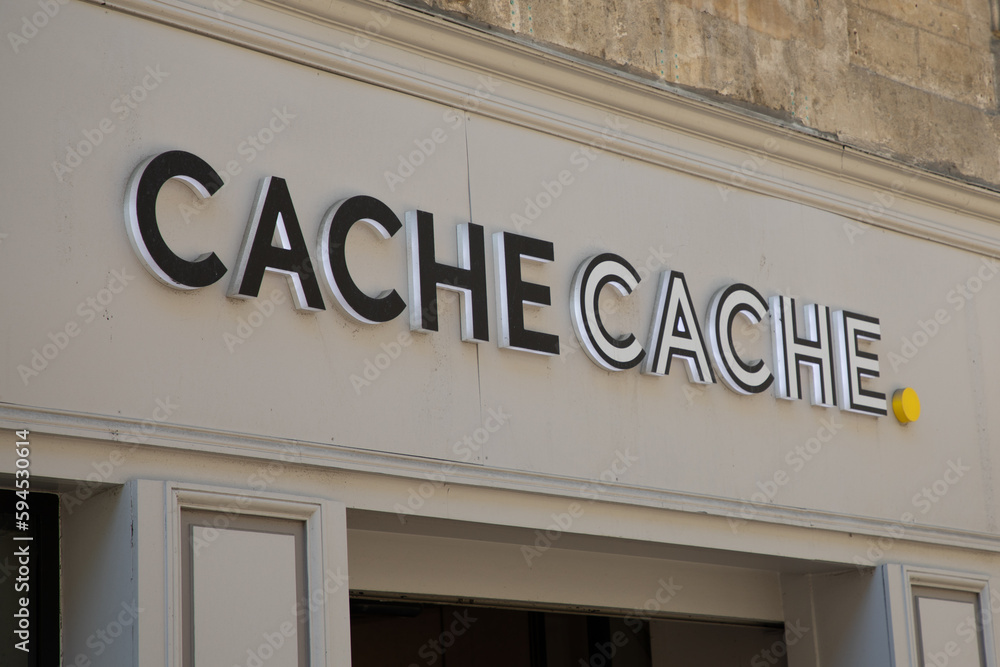 cache cache shop sign logo store and brand text women clothing hide and ...