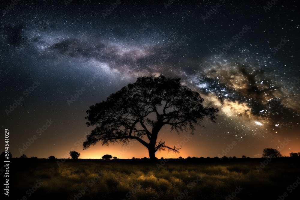 celestial dome with starry night sky and shining stars, including the ...