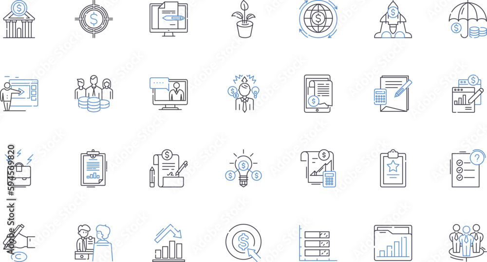 Effective Communication line icons collection. Clarity, Empathy, Trust ...