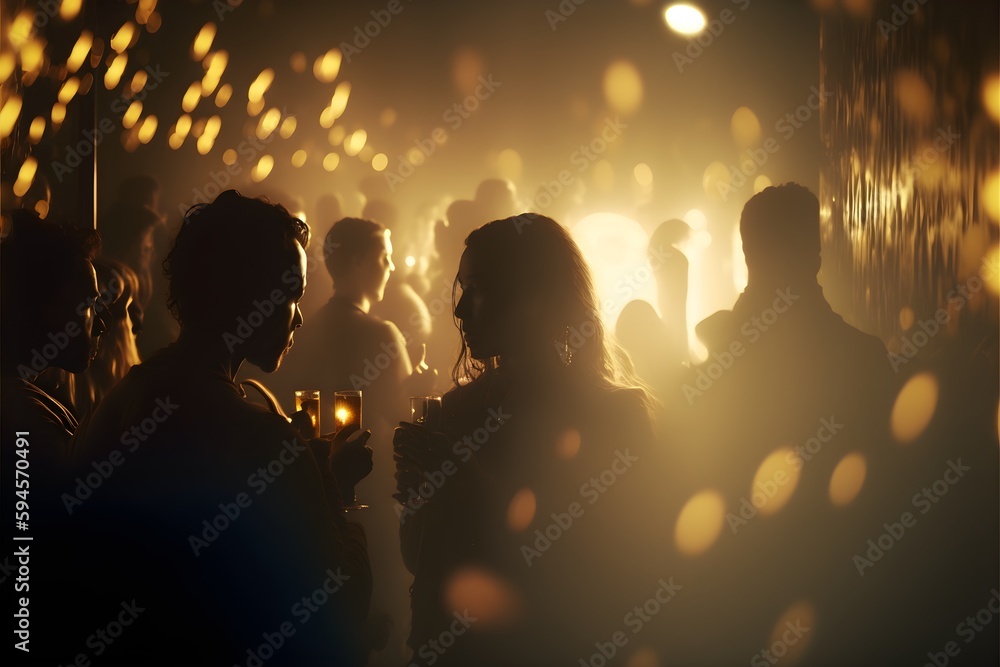 Euphoria Party Scene incredibly detailed photographic hyper realistic ...