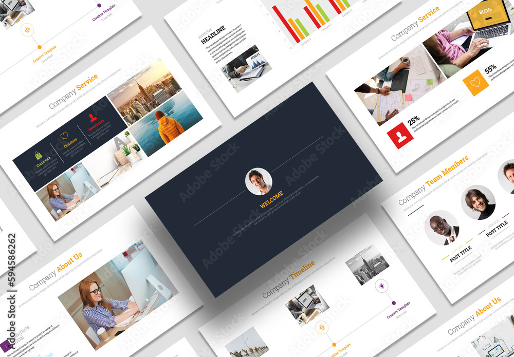 Presentation Layout Stock Template | Adobe Stock