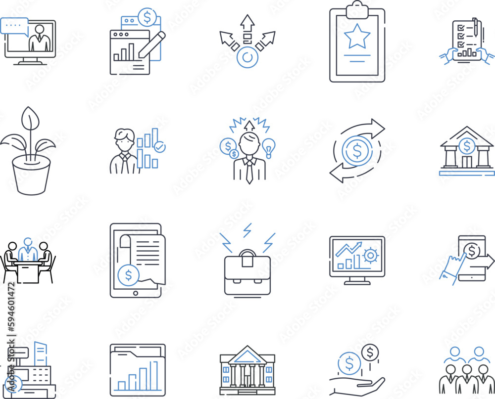 Global Diversity line icons collection. Unity, Inclusion ...