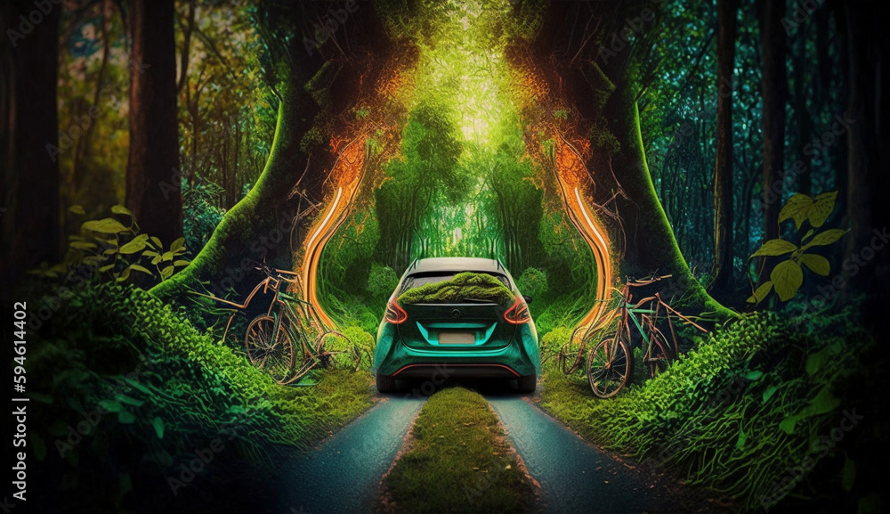 Electric vehicle and EV electric energy for the environment, EV cars on ...