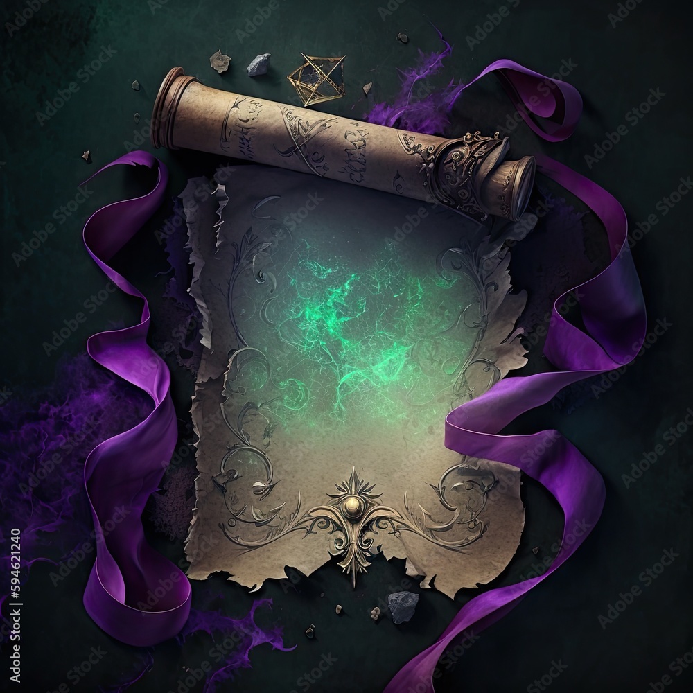 A Magical Background in the Arcane Sorcery Mastery Style - Mysterious ...