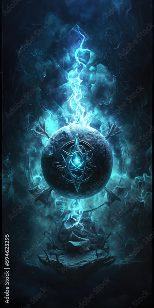 A Magical Background in the Arcane Sorcery Mastery Style - Mysterious ...