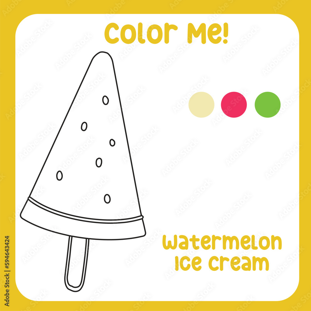 Coloring activity for children. Educational coloring worksheet ...