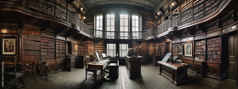 architecture, building, corridor, old, interior, factory, column ...