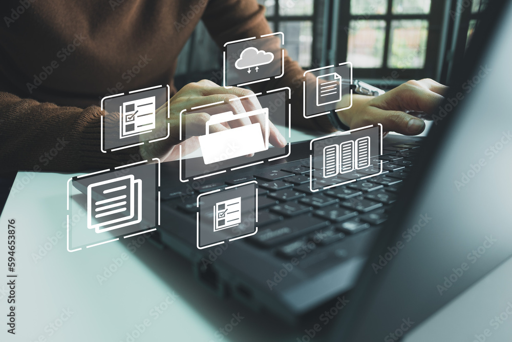 Document Management System DMS, Online document database management ...