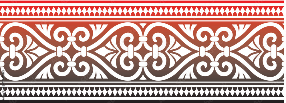 Vector red s ancient greece seamless ornament. Classic Endless pattern ...