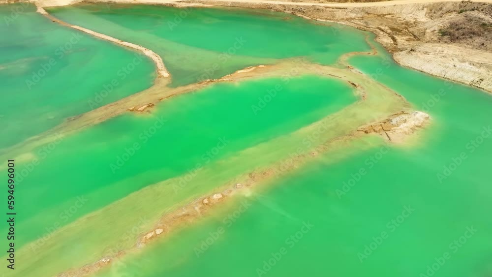 Wideo Stock: The shape and size of the quarry can vary, depending on ...