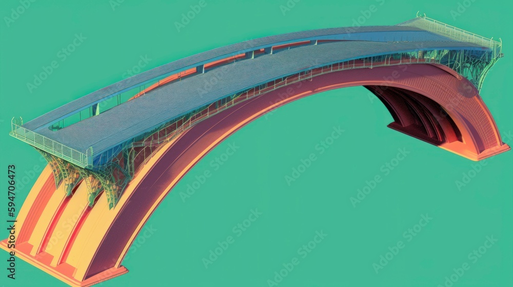 gate bridge finite element analysis, architecture structure, isolated ...
