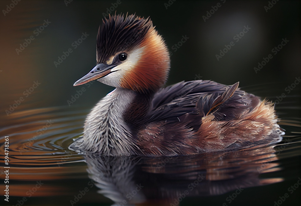 Beautiful photo duck concept, contemporary natural and mood social ...