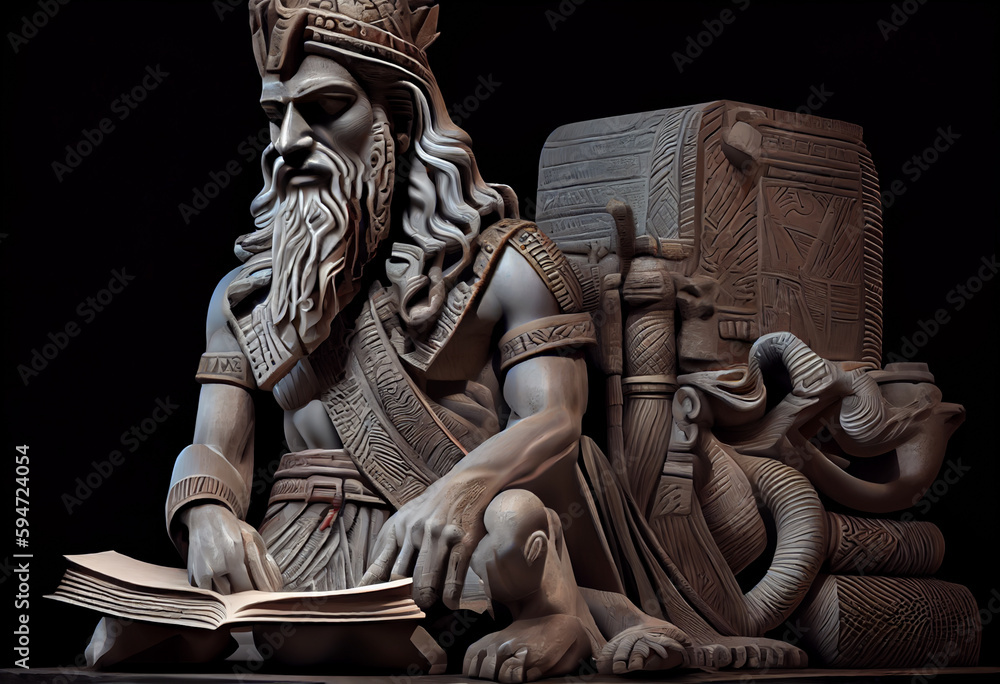 Mesopotamian religion, including Sumerian, Akkadian, and Babylonian ...