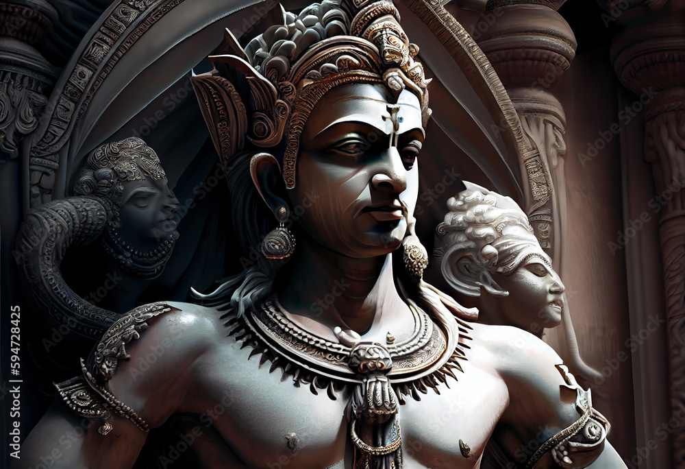 Major gods and goddesses of ancient Indian religions including Hinduism ...