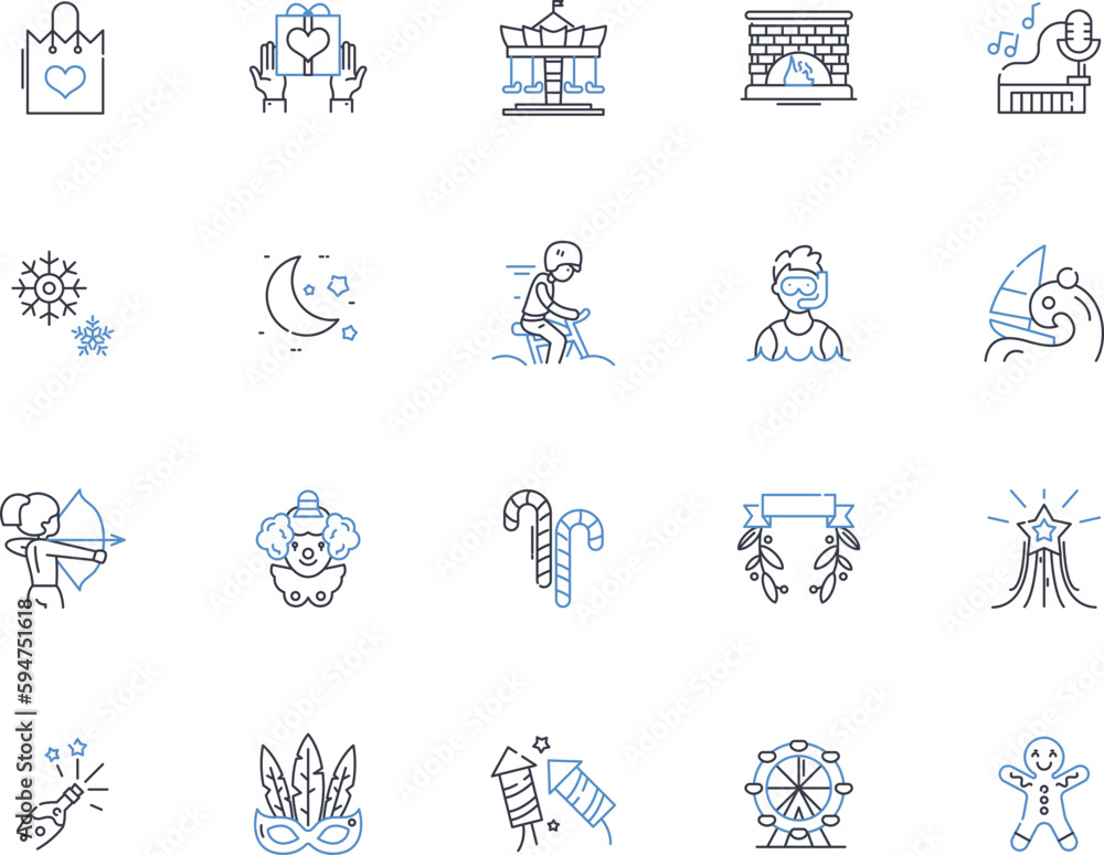 Progressive organization line icons collection. Purposeful, Inclusive ... Progressive organization line icons collection. Purposeful, Inclusive ...