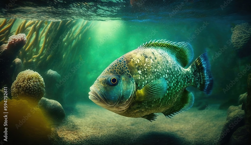 Images of fish swimming in an aquarium conjure up images of the sea ...