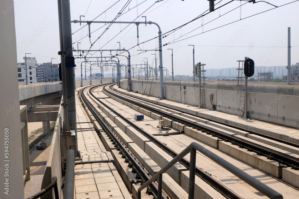 The Metro rail in Dhaka.Inside veiw of Bangladesh metro services.Rail ...