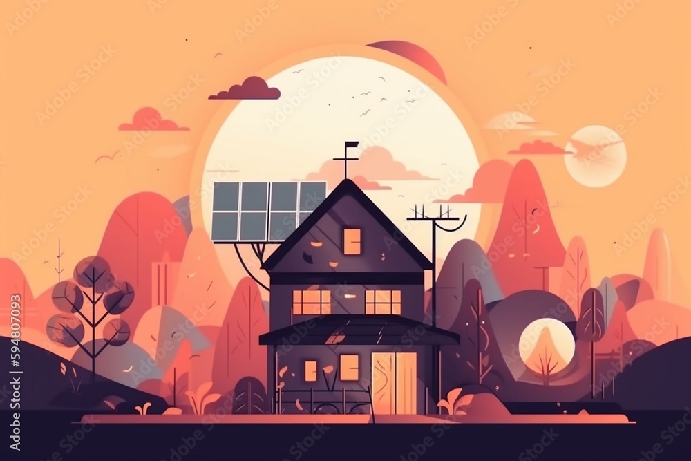 Sustainable communities and environmental friendly homes tiny person ...