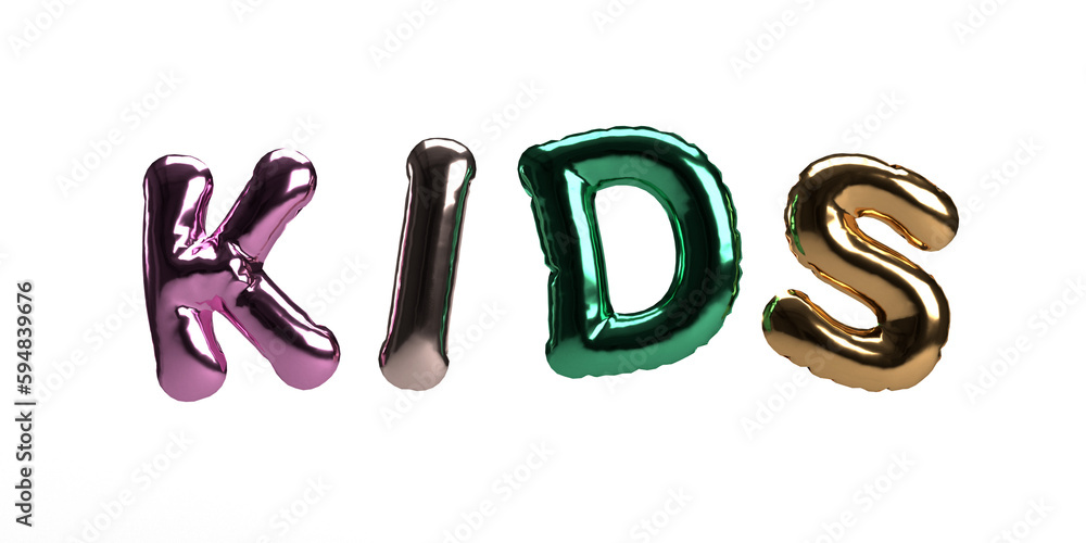 Kids font text calligraphy symbol children day international latter ...