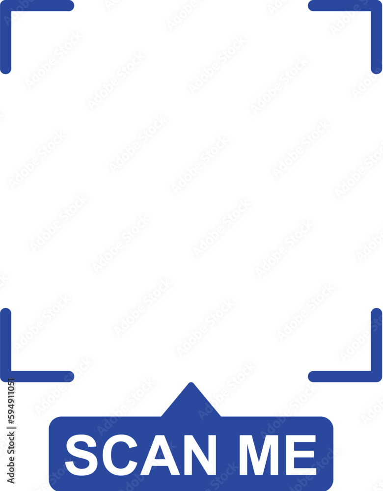Qr Code Scan Icon Scan Me Frame Qr Code Scan For Smartphone Qr Code 6569