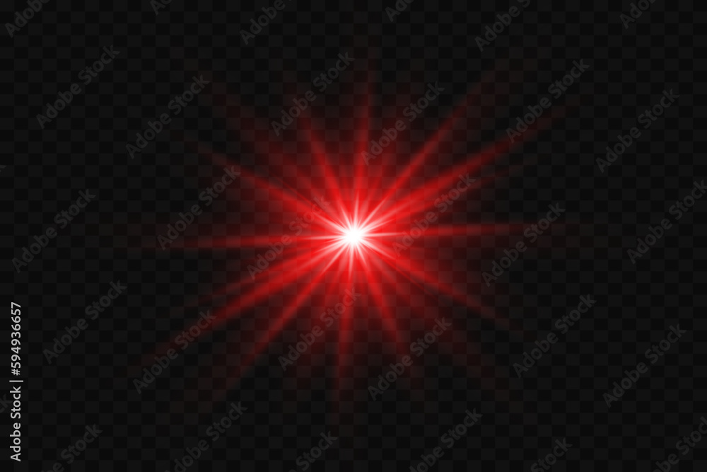 Red Flare Star