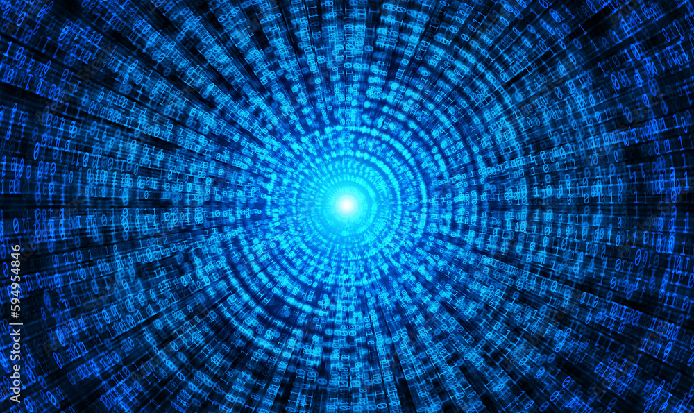 Binary Code backgrounds, a sequence of zero and one number as speed ... Binary Code backgrounds, a sequence of zero and one number as speed ...