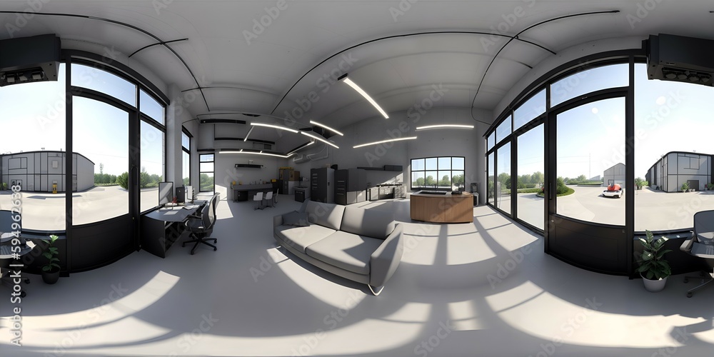 Full 360 degrees seamless spherical panorama HDRI equirectangular ...