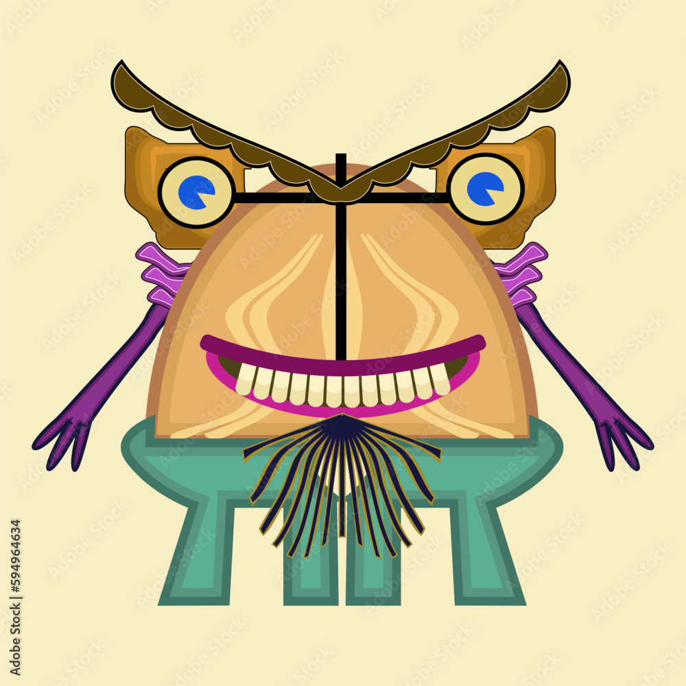 cartoon monster. Alien, character design, collection of cute character ...