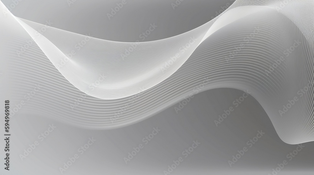 An abstract grey background with a smooth texture, featuring light ...