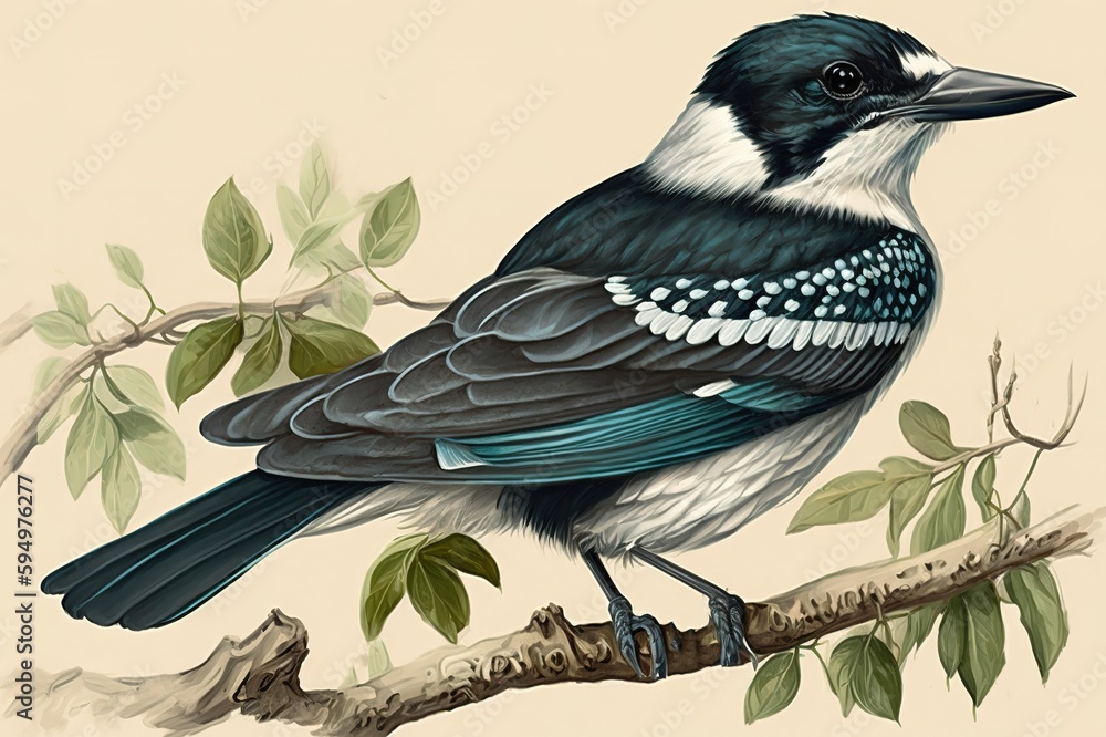 Elizabeth Gould's illustrations of the butcher-bird, Cracticus ...