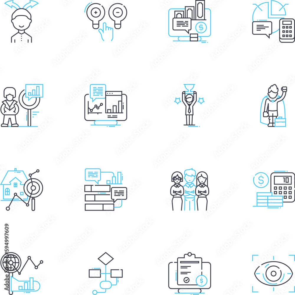 Figures and diagrams linear icons set. Graphs, Charts, Diagrams ... Figures and diagrams linear icons set. Graphs, Charts, Diagrams ...