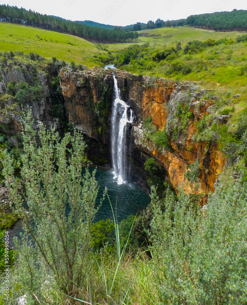 The Berlin Falls, named for another European capital, becuase of the ...