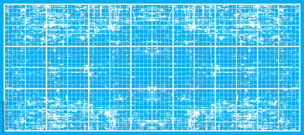 Old empty back millimeter paper ( mm ) background. Square grid, raster ...