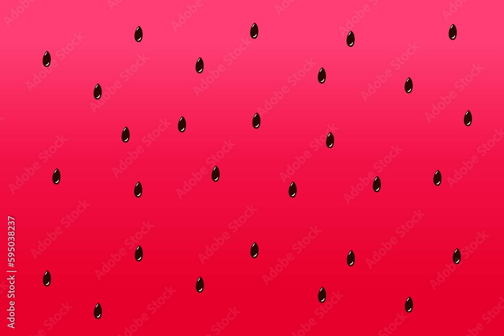 Watermelon background illustration. Watermelon background template in a ...