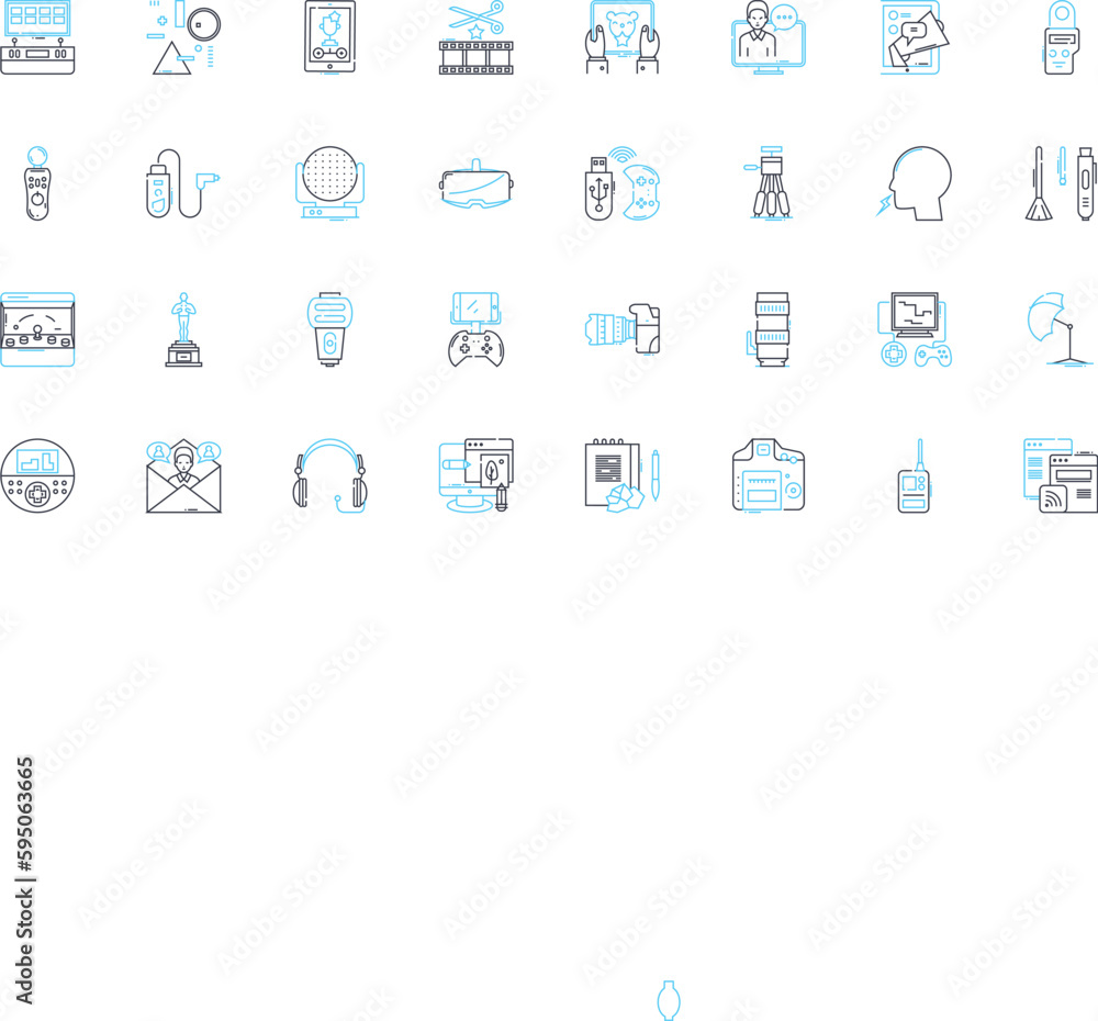 Graphic design linear icons set. Typography, Layout, Hierarchy, Vector ... Graphic design linear icons set. Typography, Layout, Hierarchy, Vector ...