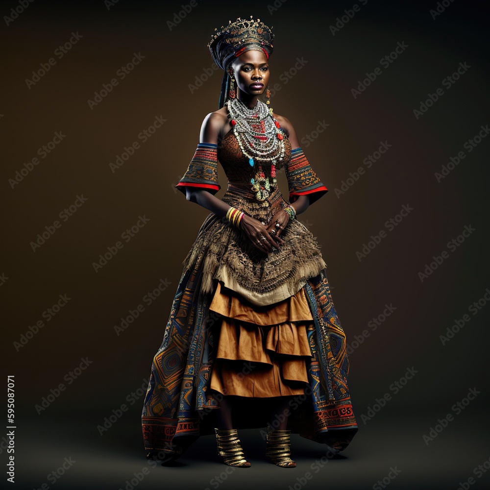 Tribal Woman Costume