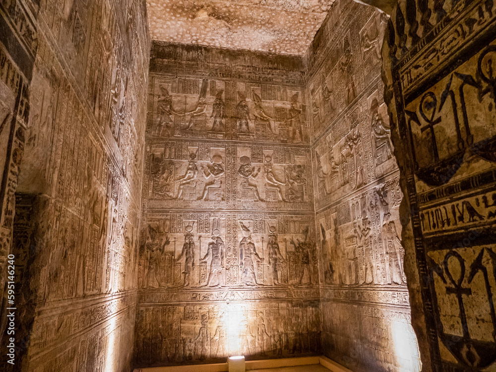Dendera Temple complex is one of the best-preserved temple complexes of ...