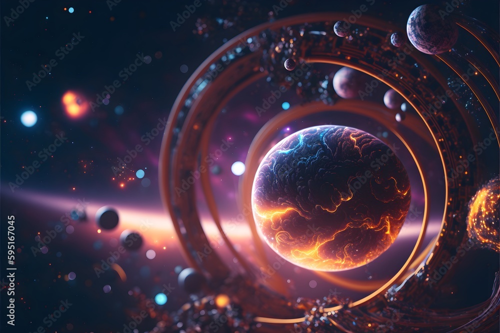 space time paradox zoomed out no watermark no text Unreal Engine 5 ...