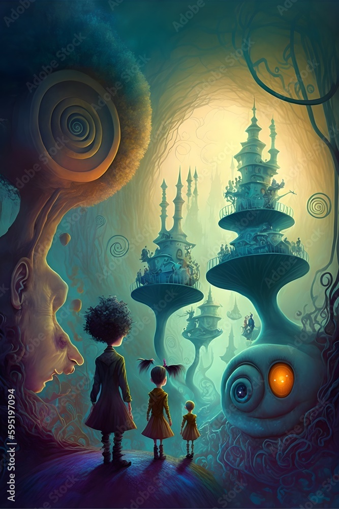 so happy together psychological trippy psychedelic kids having trippy ...