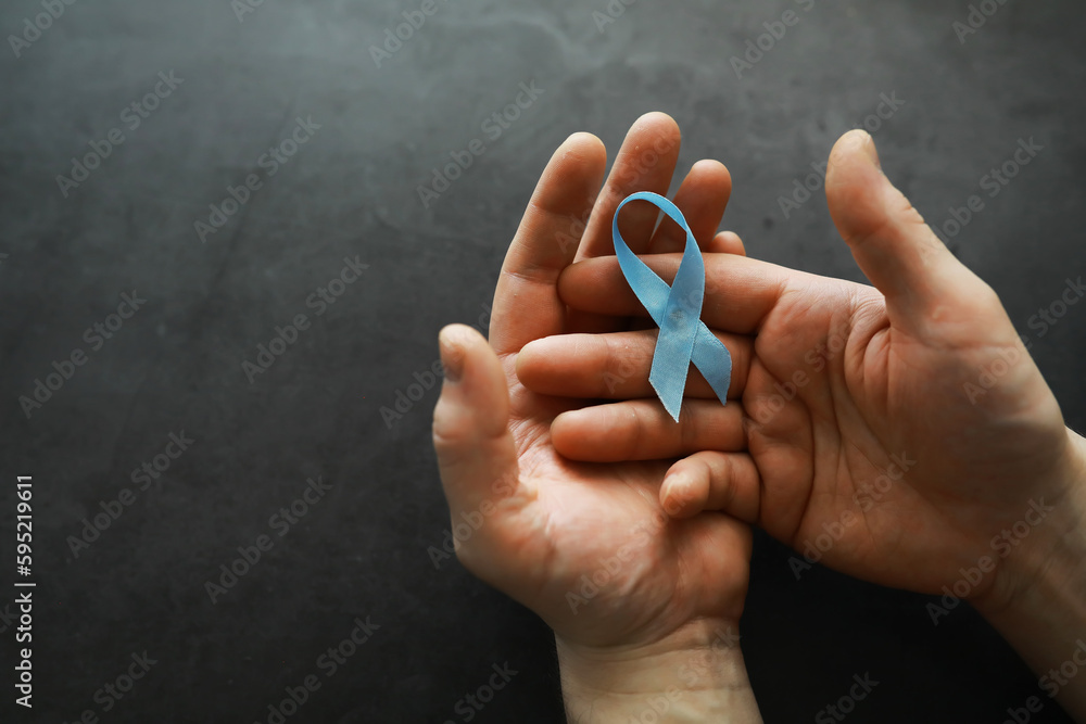 Colored ribbon symbol. Symbol of struggle. Background with ribbon ...