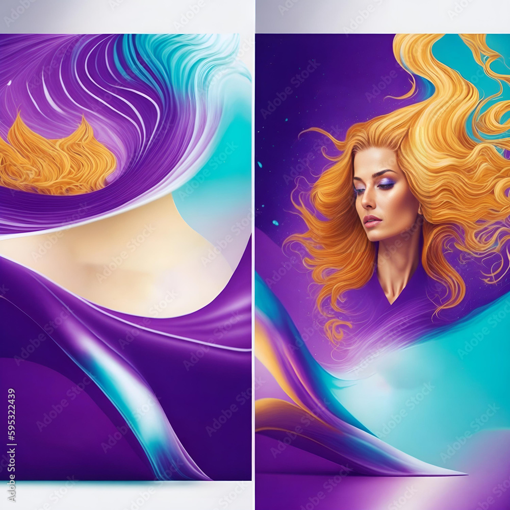 Psychic Waves 2023 | poster flyer pamphlet brochure cover design layout ...