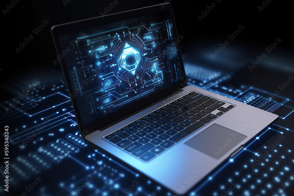 Cyber security, internet protection, digital data protection, internet ...