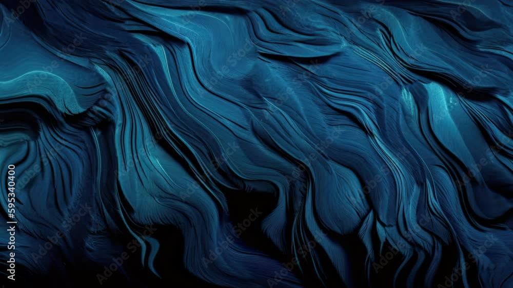 Liquid wave background video, creative slow motion graphics with fluid ...