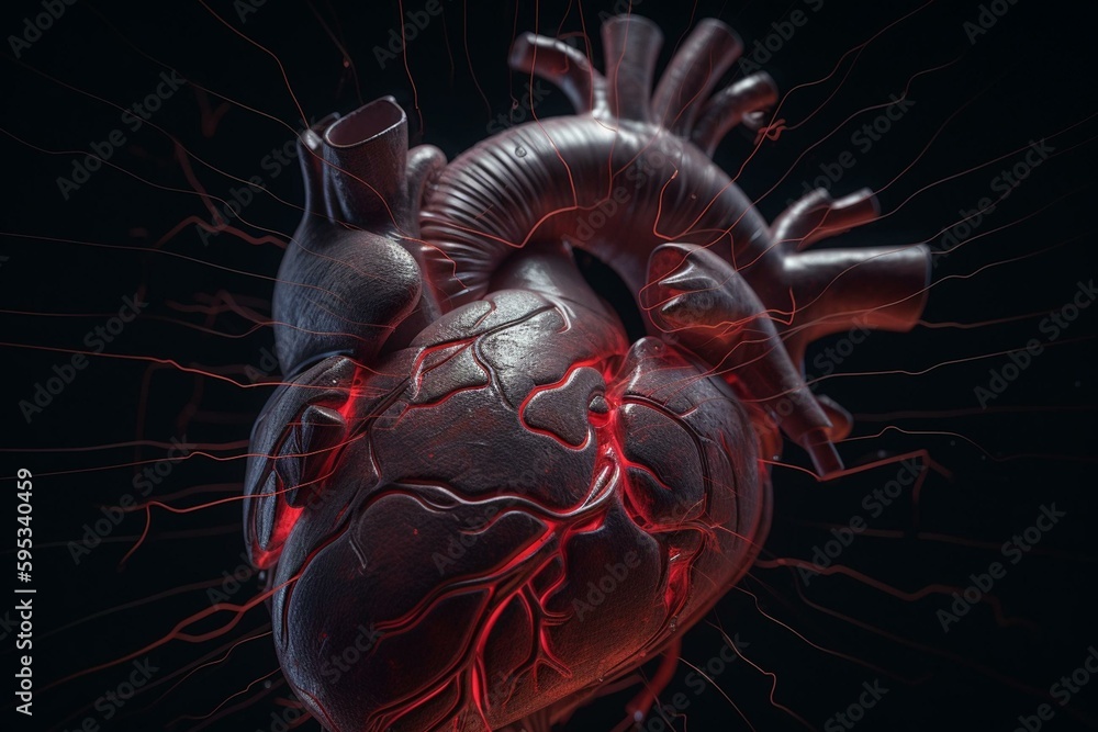 Ilustracja Stock: Middle-distal LAD occlusion generates ECG of ... Ilustracja Stock: Middle-distal LAD occlusion generates ECG of ...