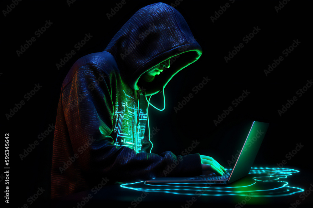 Faceless hacker: advanced cybersecurity measures for protecting against ...