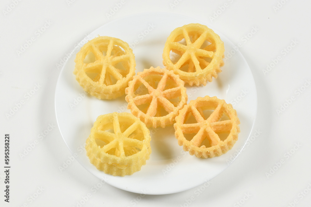 Sri Lankan Awrudu food, Kokiss. copy space. Sri lankan traditional ...