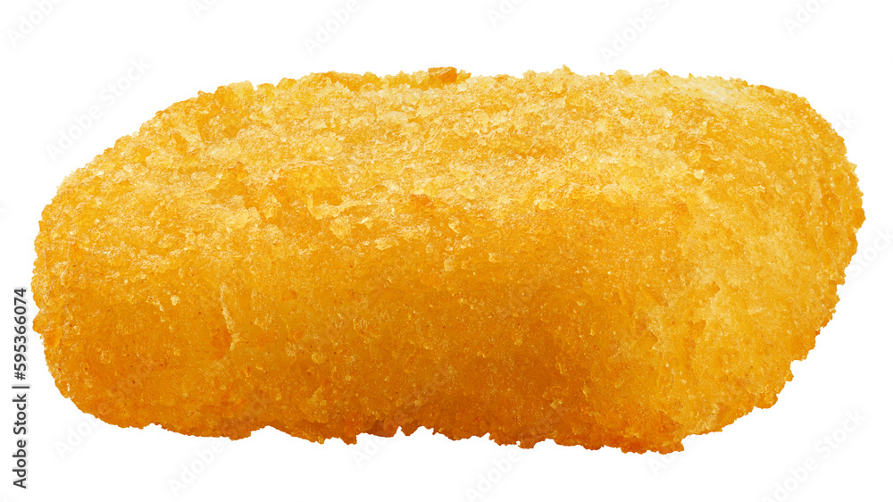 Nugget isolated on white background, full depth of field Stock Photo ...