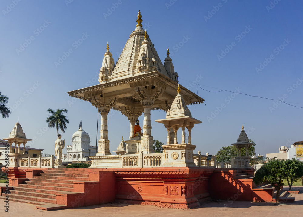 The sacred city of Ayodhya is the birthplace of Rama. India Stock Photo ...