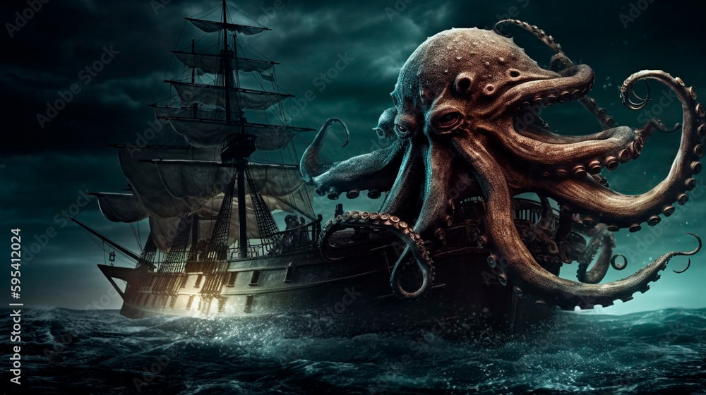 Pirate Ship Kraken