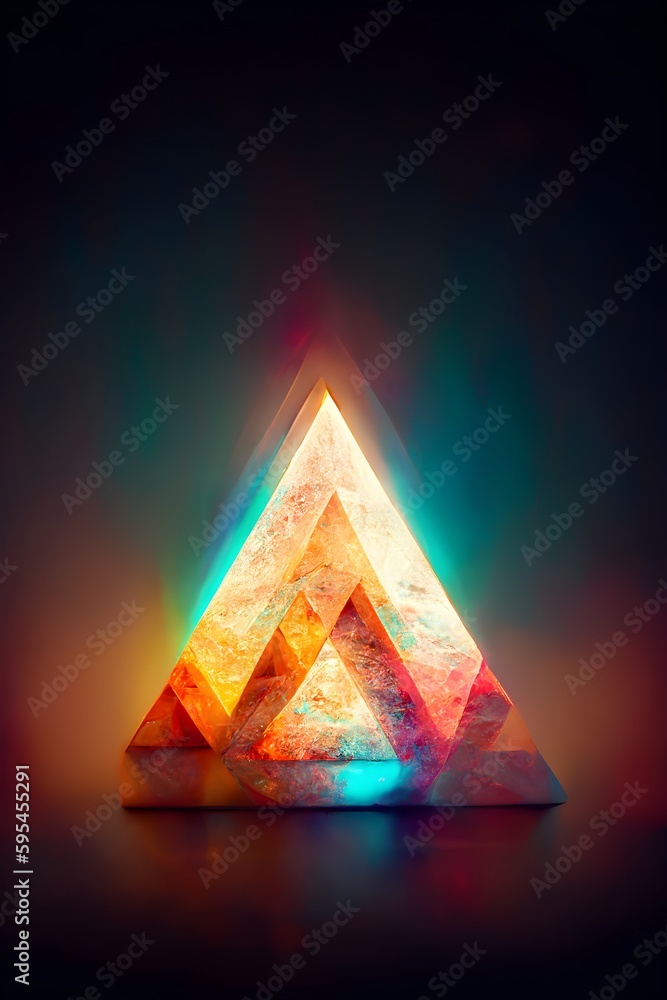 minimalism hallucination geometric light graphic design print 3d ...